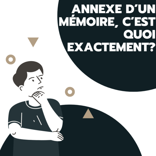 Aide pour faire l’annexe d’un mémoire - la rédaction online
