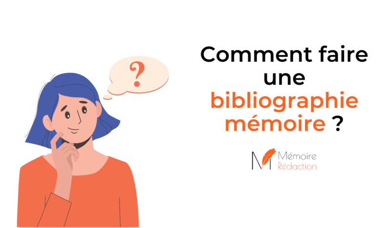 Comment faire une bibliographie mémoire ? 📙