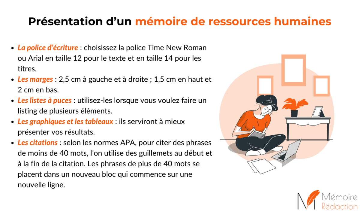Rédaction d'un mémoire ressources humaines 📑