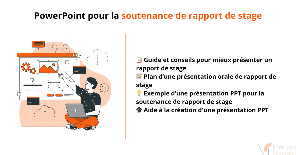 Faire une présentation d’un rapport de stage en ligne